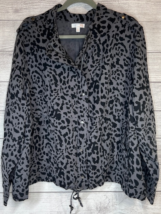 Jackets & Coats | Animal Print Utility Jacket | Poshmark